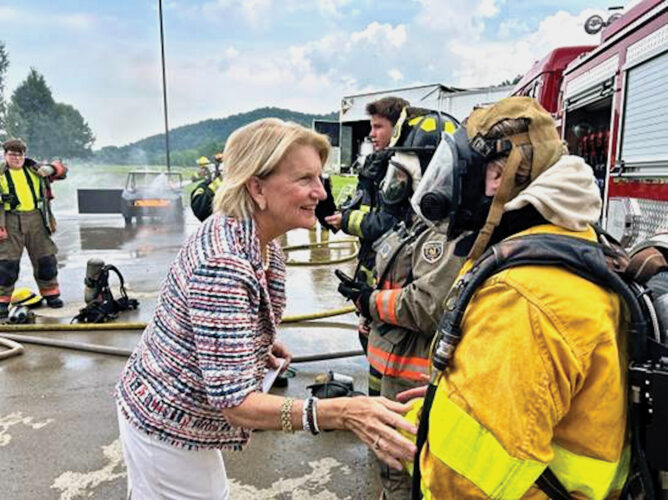 Capito visits WV State Fire Academy | News, Sports, Jobs - The ...